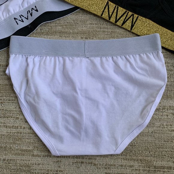 Boohoo MAN | Underwear & Socks | Boohoo Man New White Cotton Poly Spdx ...